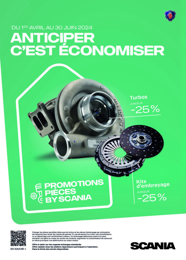 Promotions Pièces By SCANIA - Turbos & kits d'embrayage - jusqu'au 30 ...